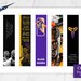 Kobe Bryant Bookmark, Black Mamba, Mamba Mentality , Printable ...