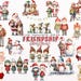 Christmas Best Friends Clipart, Christmas Friendship Png, Christmas ...