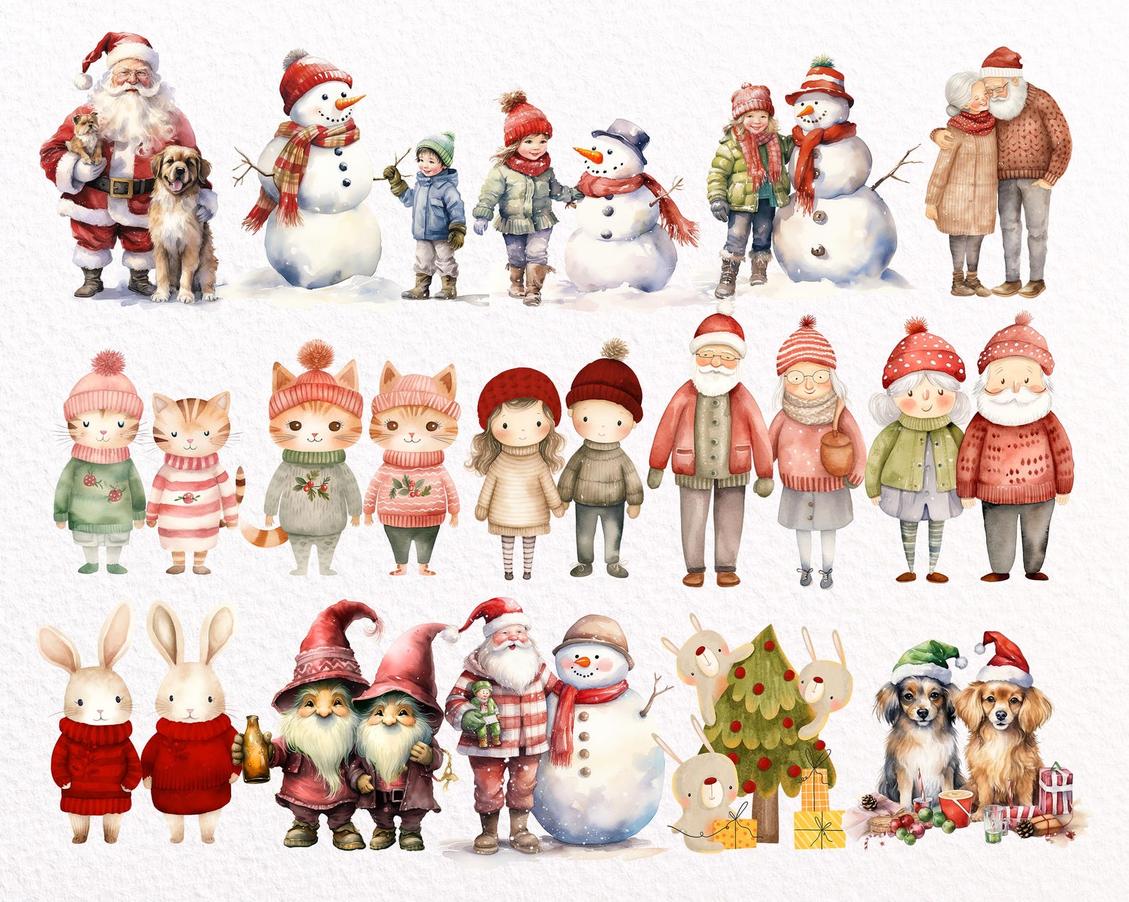 Christmas Best Friends Clipart, Christmas Friendship Png, Christmas ...