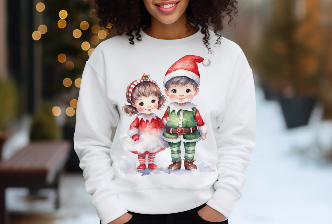 Christmas Best Friends Clipart, Christmas Friendship Png, Christmas ...