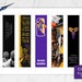 Black Mamba Mentality Bookmarks, Kobe Bryant, Basketball, NBA, Lakers ...