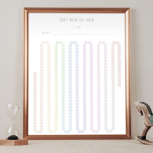 1 Year 'don't Break the Chain' Challenge - Etsy