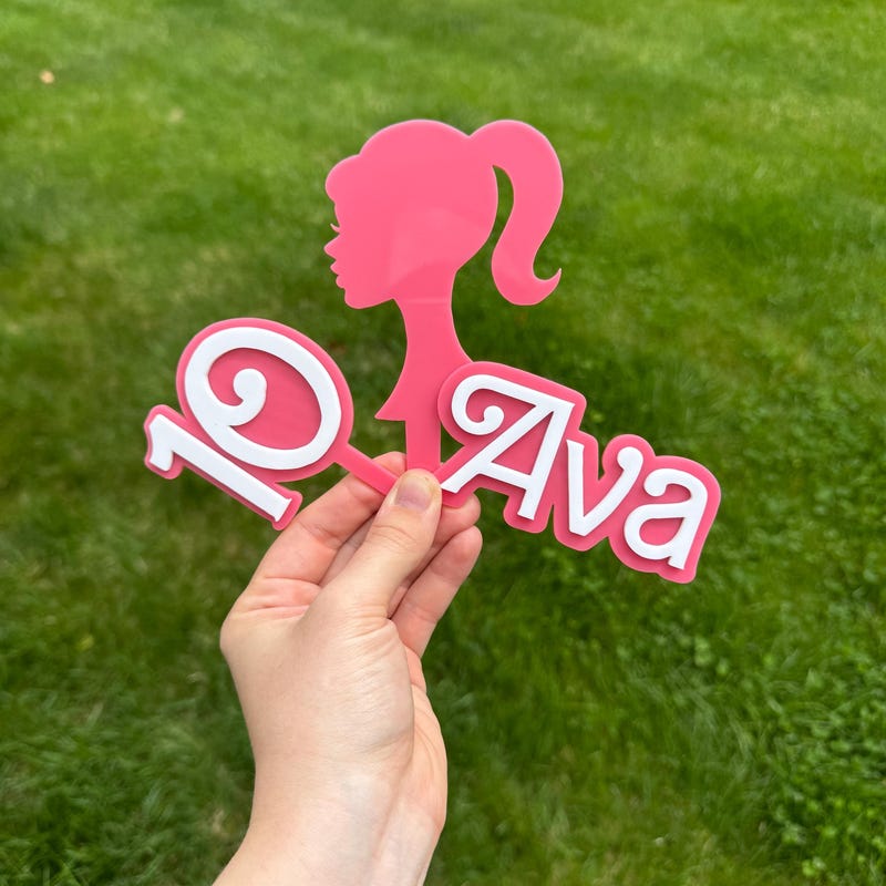 Barbie Cake Toppers - Etsy