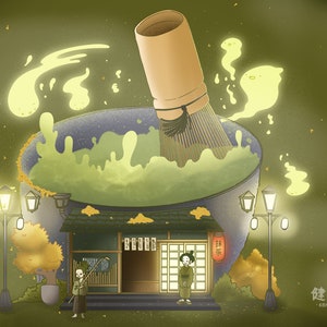 Matcha Machiya House - Etsy
