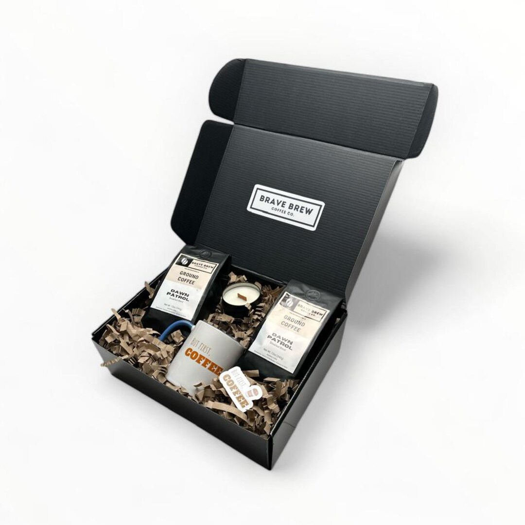 Premium "but First Coffee" Gift Box - Etsy