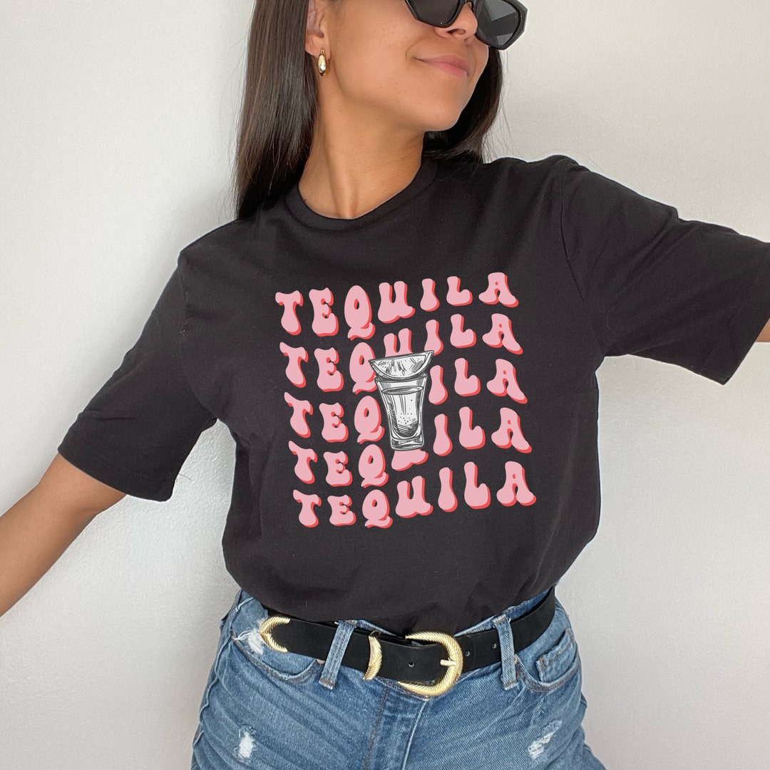 Tequila T-shirt, Tequila Shirt, Bachelorette Party Shirts, Alcohol ...