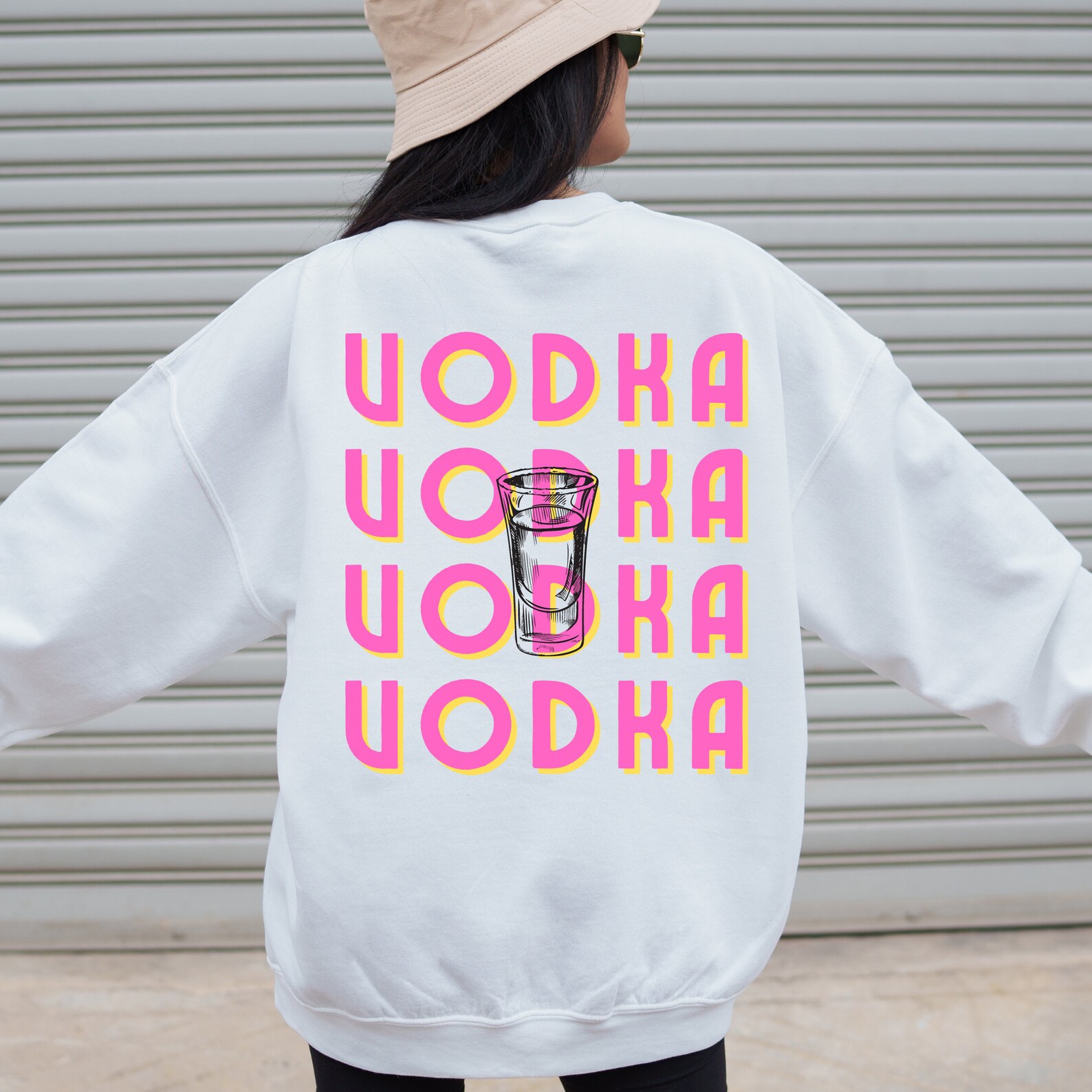Vodka Crewneck, Vodka Sweatshirt, Vodka Gift, Funny Gift, Alcohol ...