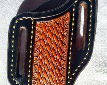 Case Trapper Leather Knife Sheath HD 8/9 Oz Right Hand - Etsy