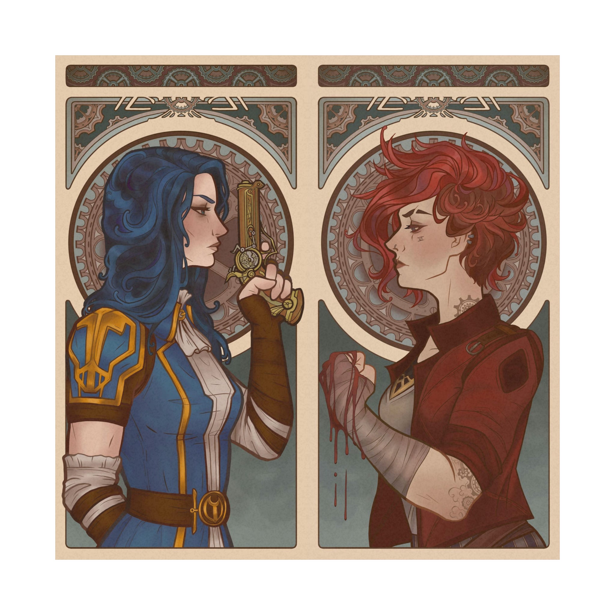 Caitlyn and Vi Poster - Etsy
