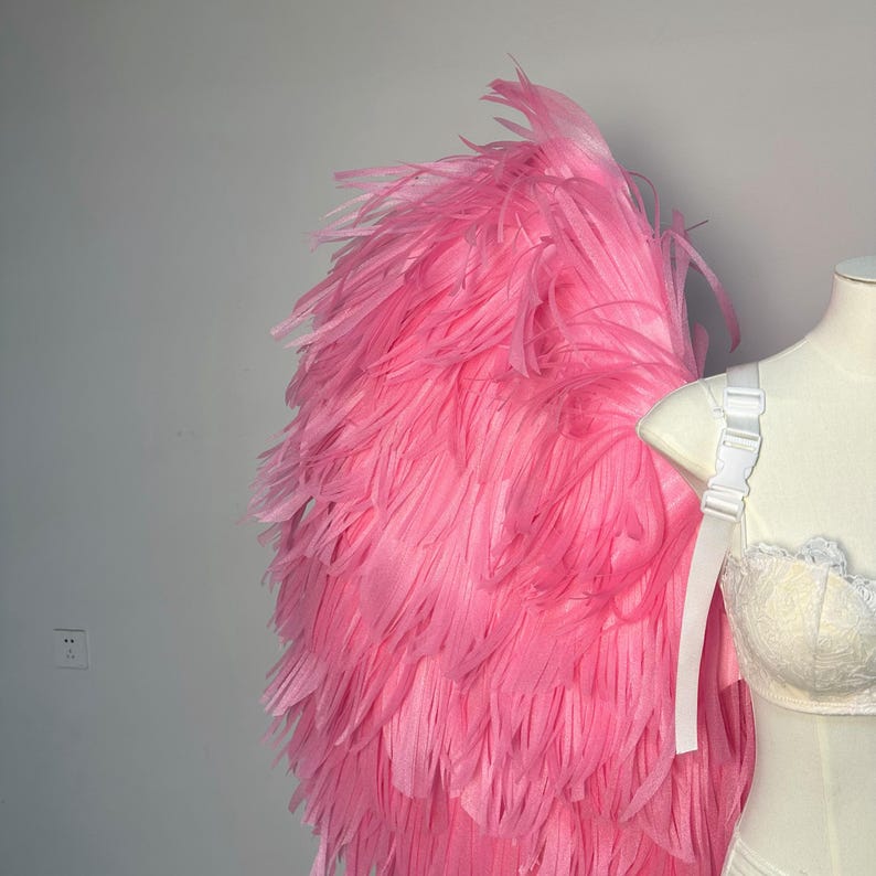 Pink Angel Wings Costume for Photography Photoshoot Cosplay Model ...