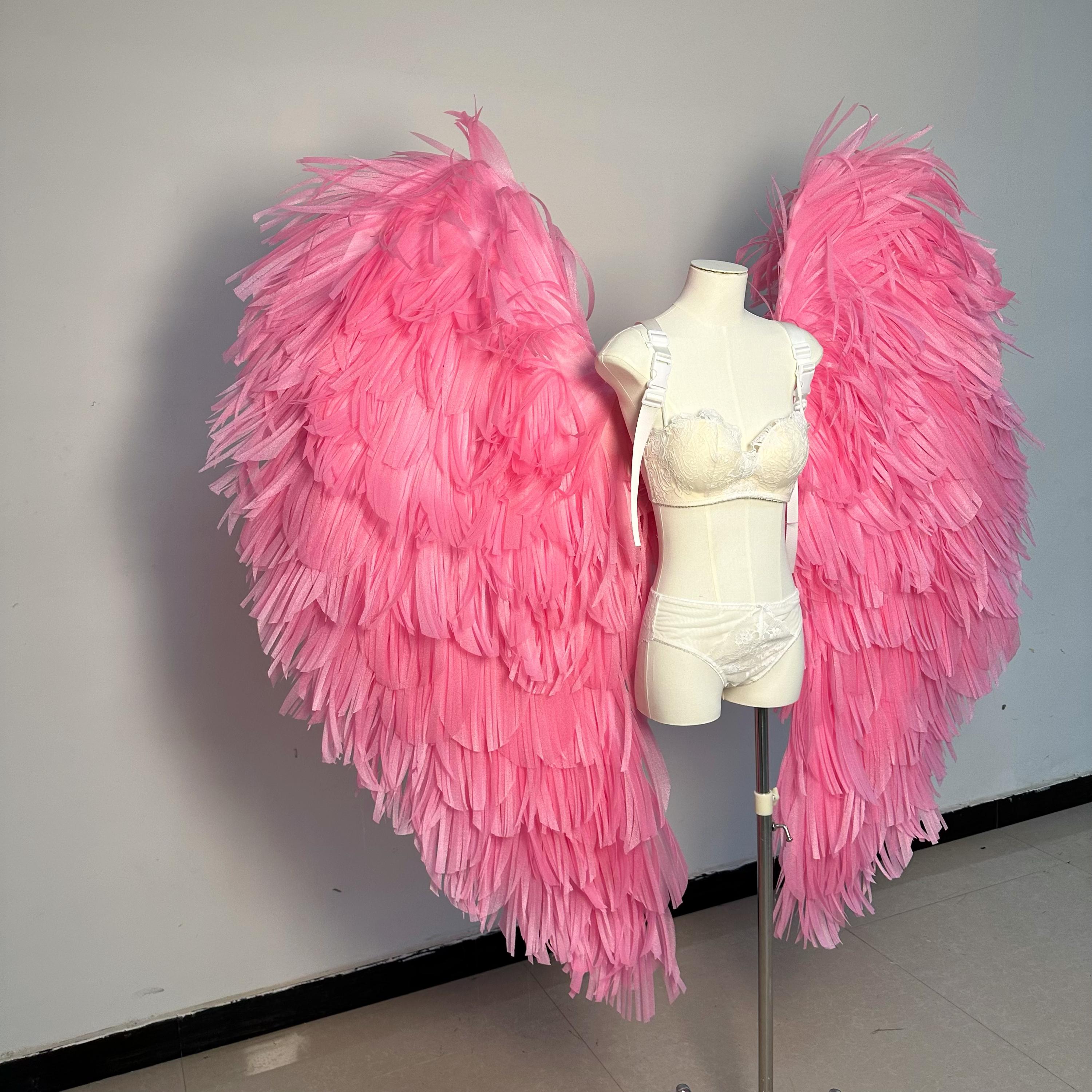 Pink Angel Wings Costume for Photography Photoshoot Cosplay Model ...