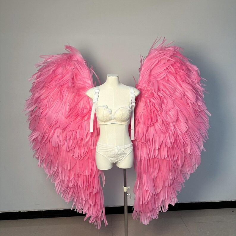 Pink Angel Wings Costume for Photography Photoshoot Cosplay Model ...
