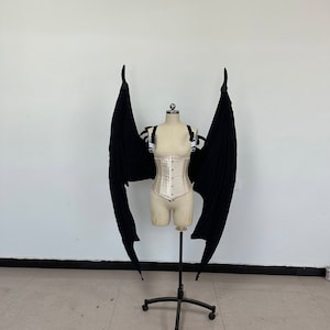 Automatic Movable Devil Wings From Cloth Festival Photography ...