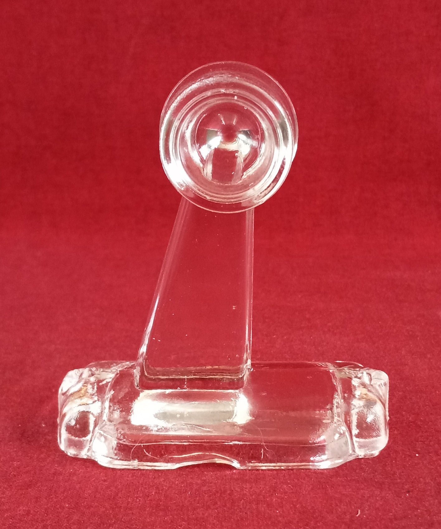 Vintage Glass Towel Rod Holder From 1920's Clear Glass - Etsy
