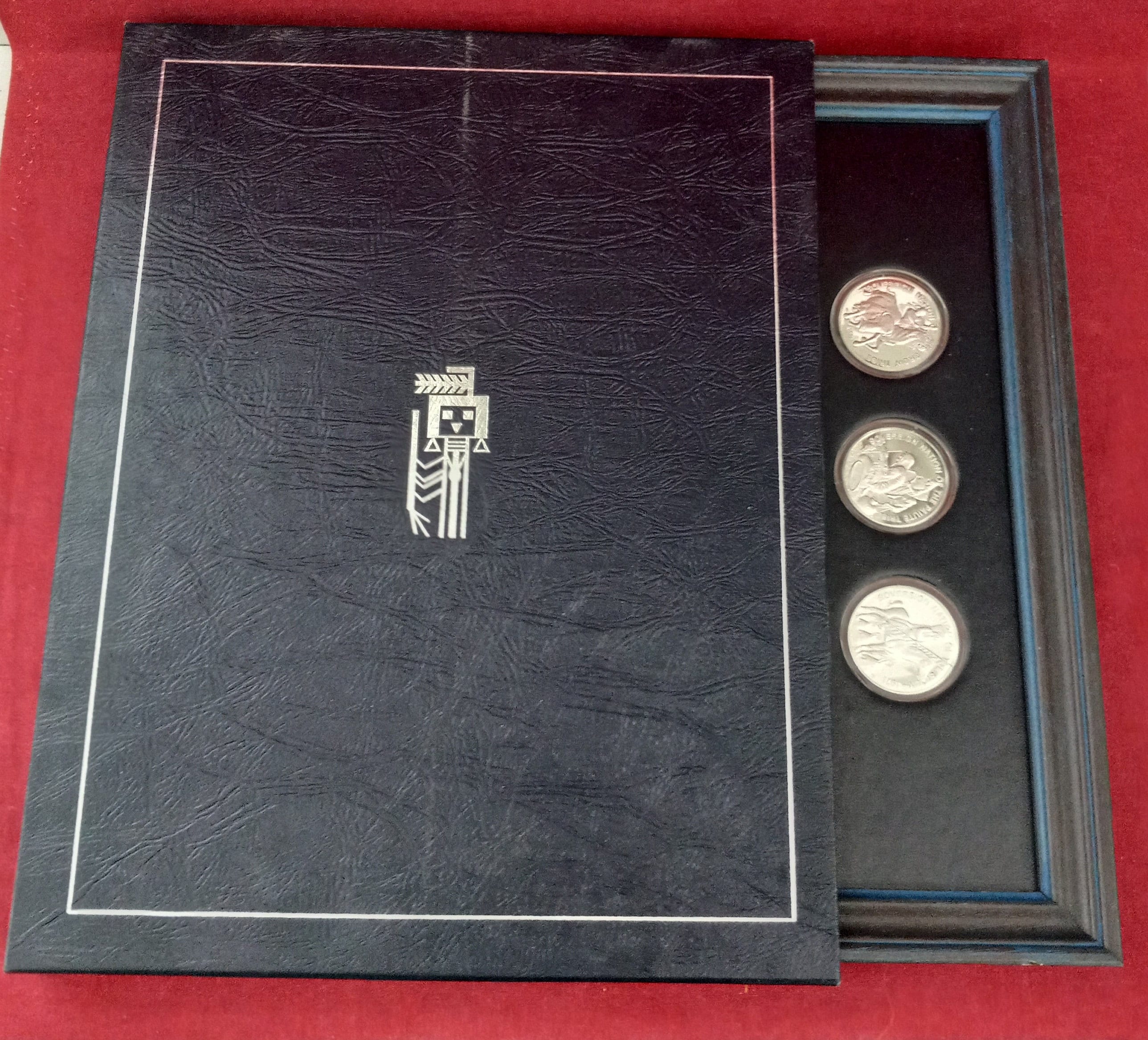 Franklin Mint Official Coin-medals of Indian Tribal Nations .999 Silver ...