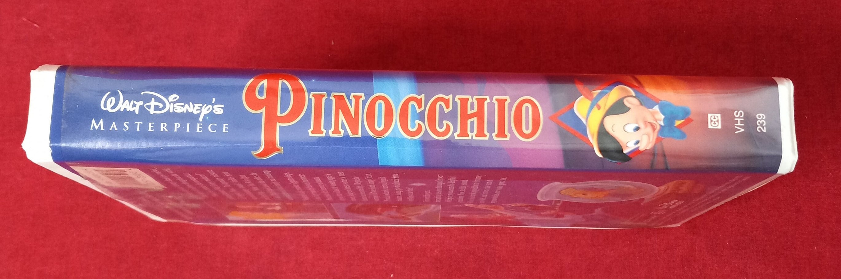 Walt Disney's Masterpiece Pinocchio Used VHS #239 - Etsy