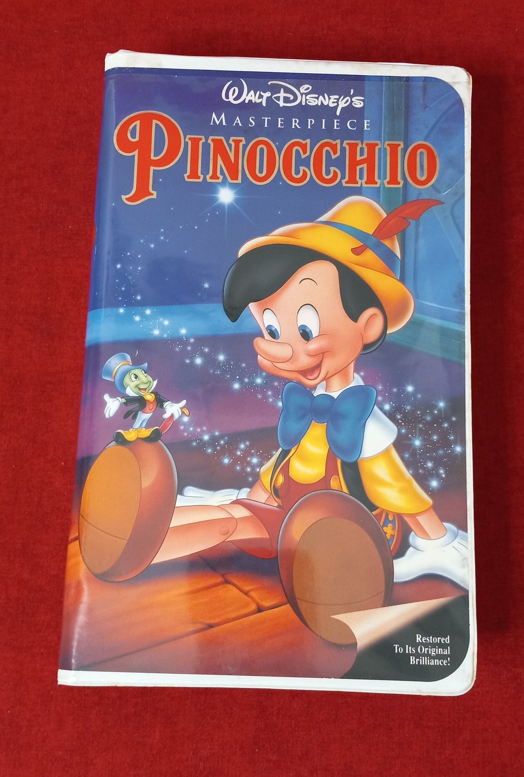 Walt Disney's Masterpiece Pinocchio Used VHS #239 - Etsy