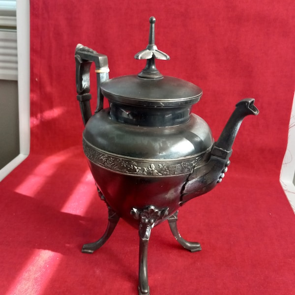 Antique Tea Pot - Etsy