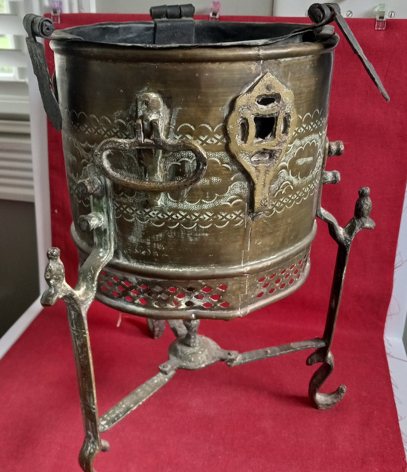 Vintage Brazier Fire Pit - Etsy