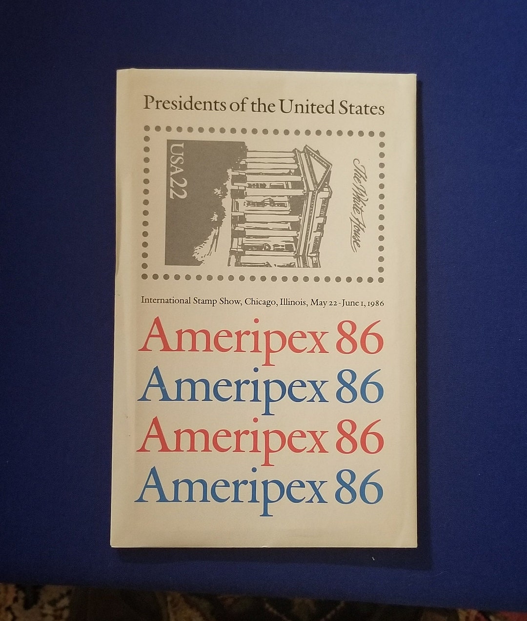 Ameripex 86 Presidents Stamps: Mint Condition Souvenir Sheets - Etsy