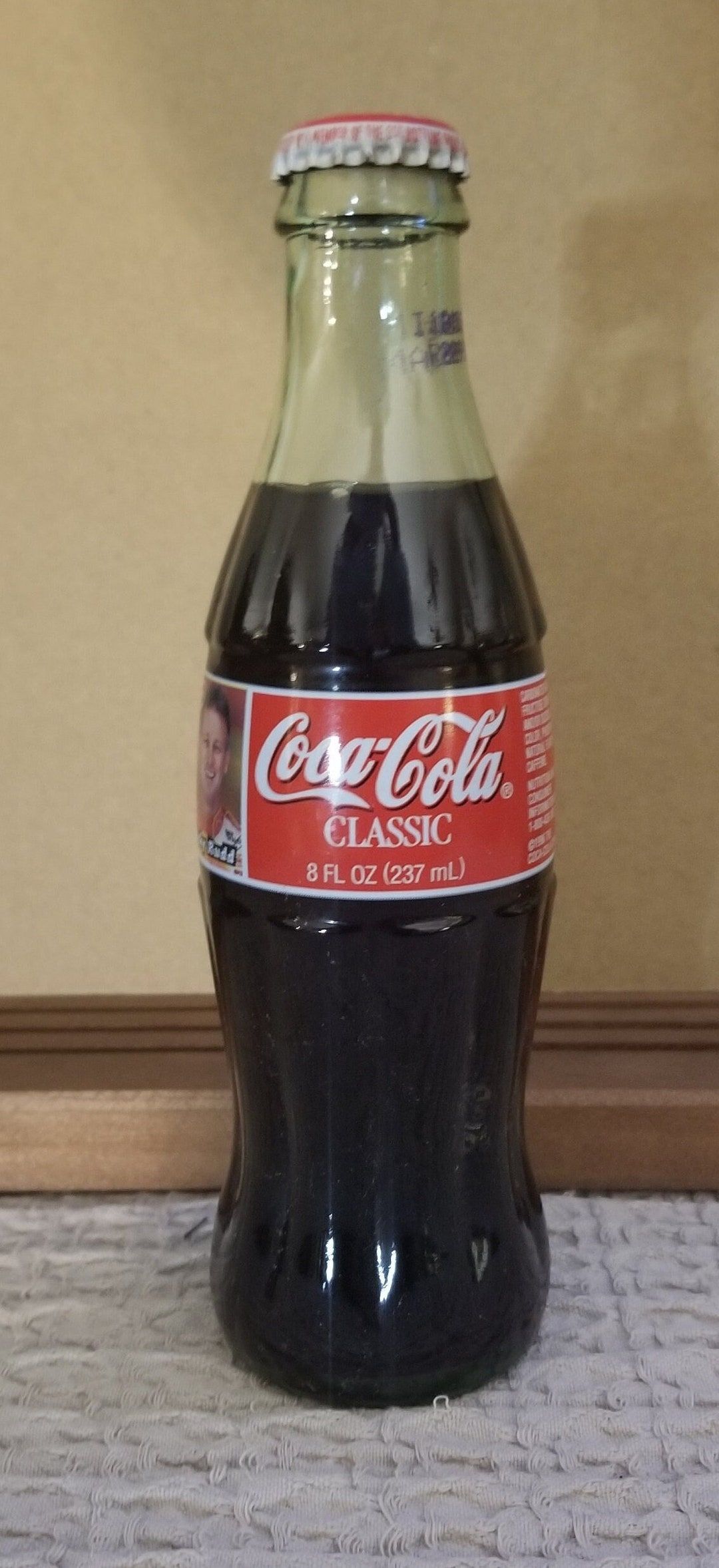 Ricky Rudd 8 Oz. Coca Cola Classic Nascar Collectors Bottle Unopened ...