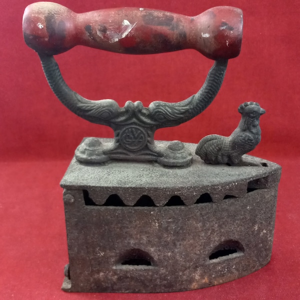 Antique Coal Iron - Etsy
