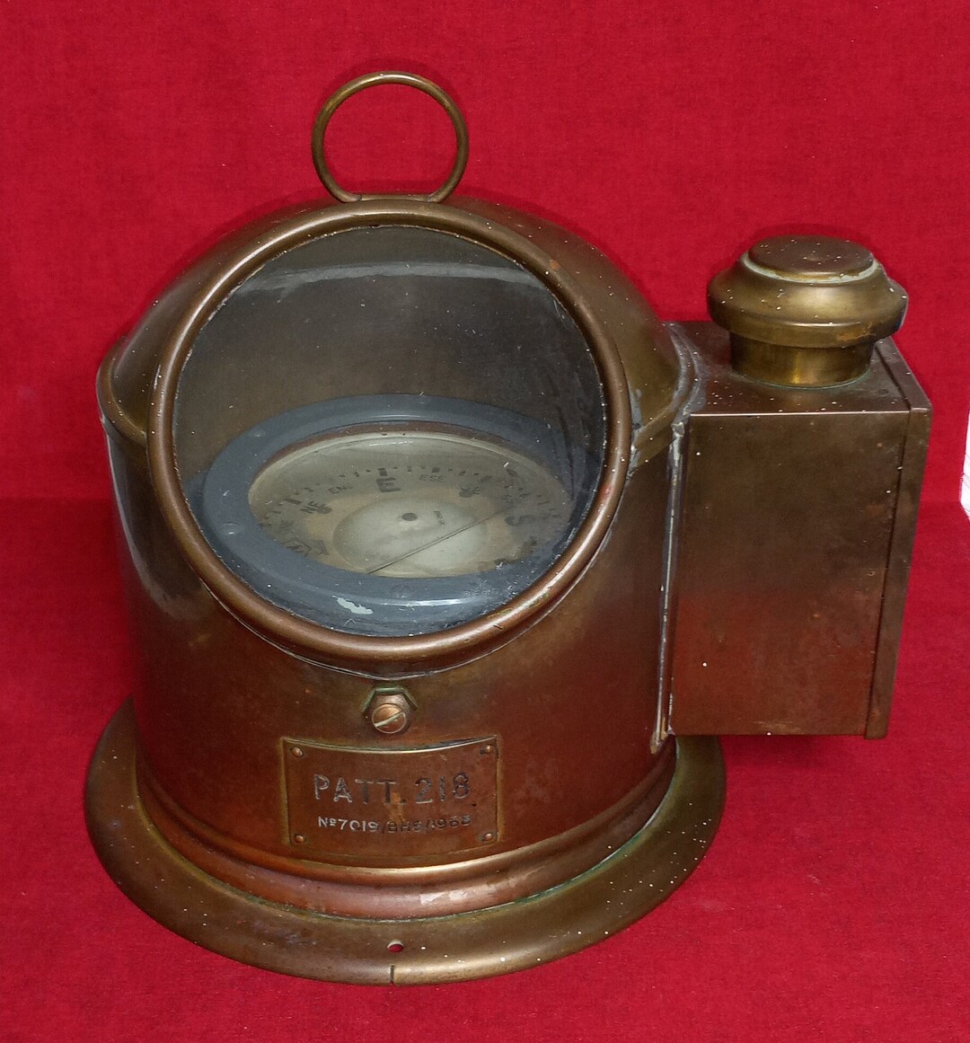 Vintage Nautical Brass Sestrel Ships Compass Made in England - Etsy