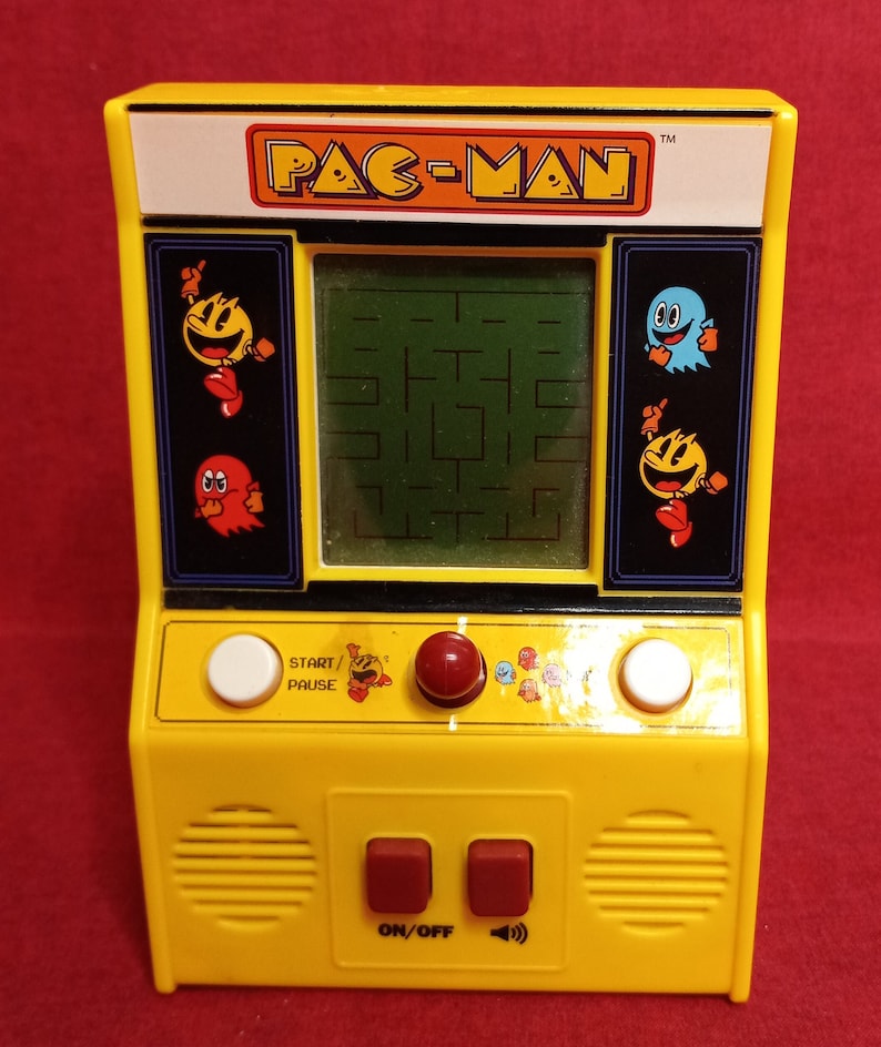 Retro Bandai PAC-MAN Handheld Game - Very Good Condition - Etsy