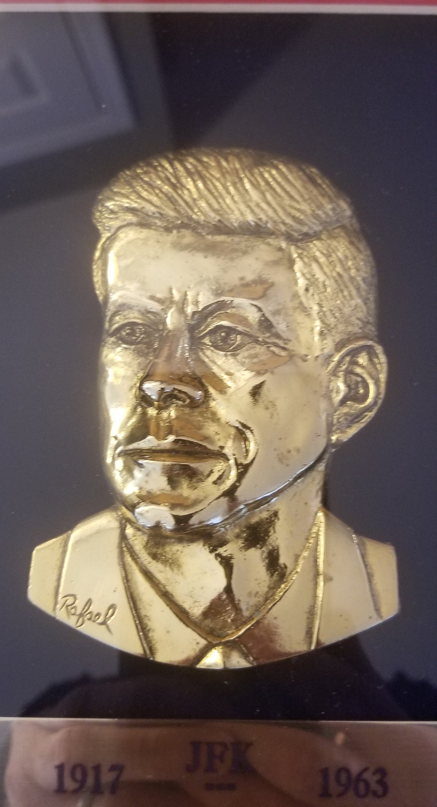 JFK Commemorative Coin Set: 24K Gold, Rubies, Emeralds, Sapphires - Etsy