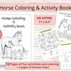 Printable Horse Breed Trivia Game, Equestrian Trivia, Equestrian ...