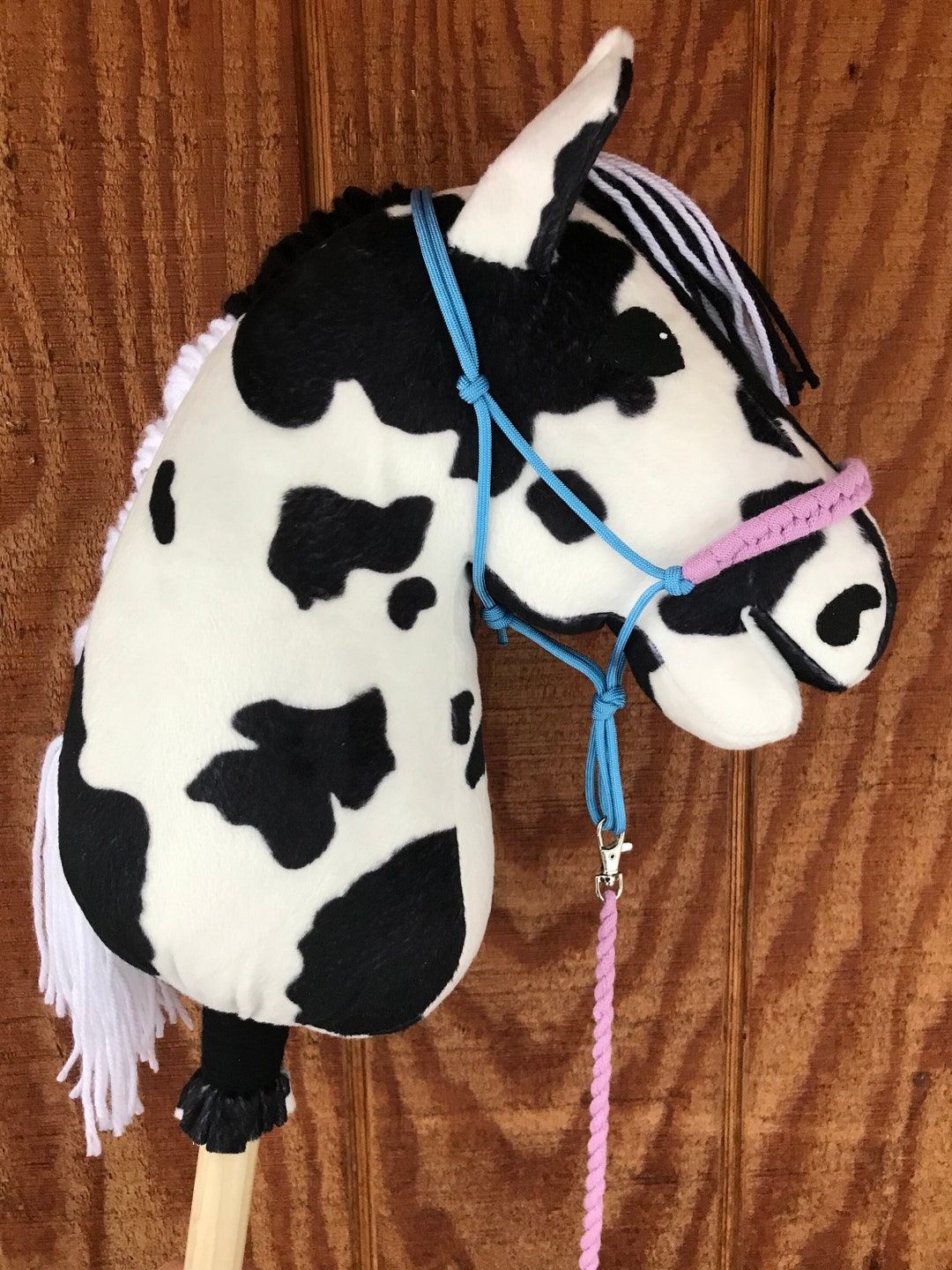 Hobby Horse Black and White Hobby Horse Paint Hobby Horse - Etsy