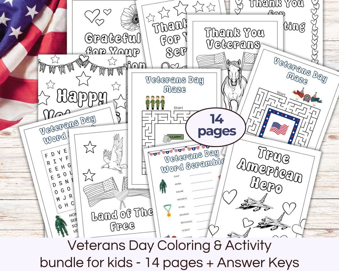 Veterans Day Coloring for Kids Veterans Day Activities Veterans Day ...