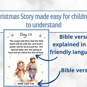 Printable Nativity Advent Bundle of Advent Cards, Nativity Activity ...