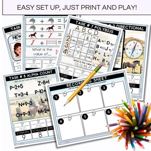 Printable Horse Camp Escape Room Game, Icebreaker Game, Team Building ...