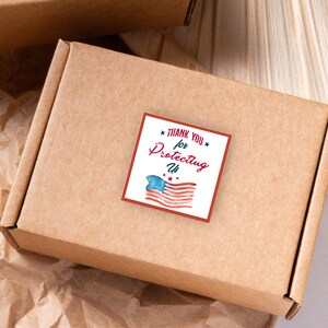 Veterans Day Gift Tag, Veterans Day Party Favor Patriotic Gift Tag ...