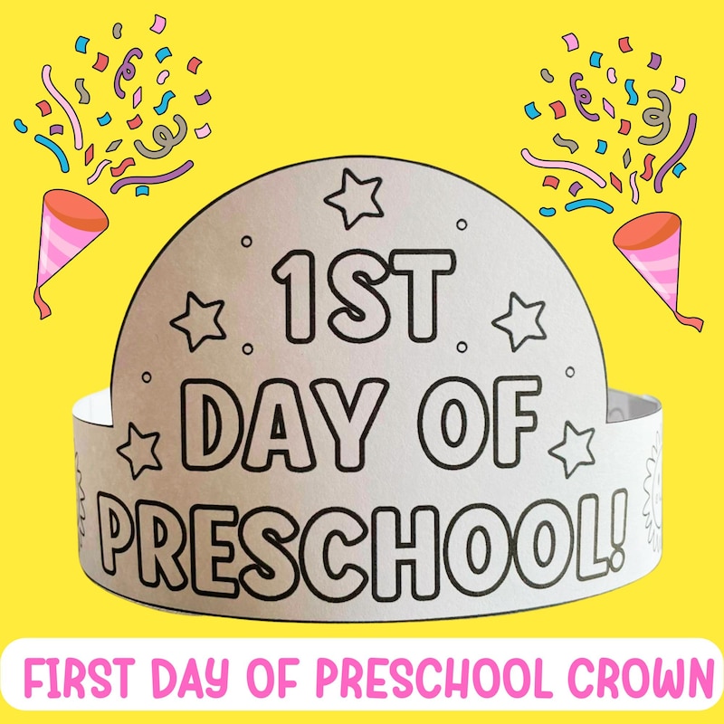 First Day at S School - Etsy