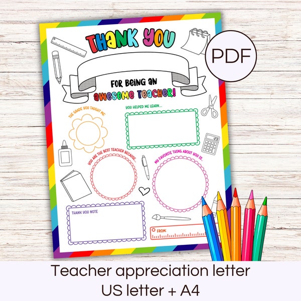 End of Year Letter to Students Preschool - Etsy