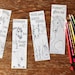 4 Printable Horse Coloring Bookmarks for Kids and Adults, Printable ...
