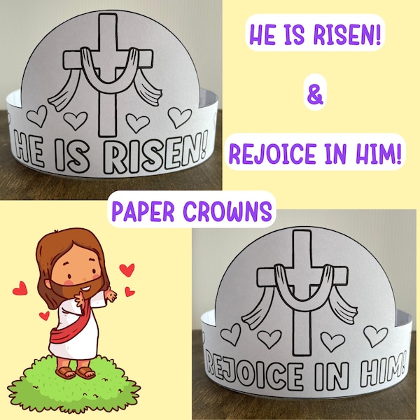 He is Risen - Etsy