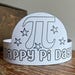 Pi Day Coloring Paper Crown Craft, Pi Day Headband Craft, Pi Day Party ...