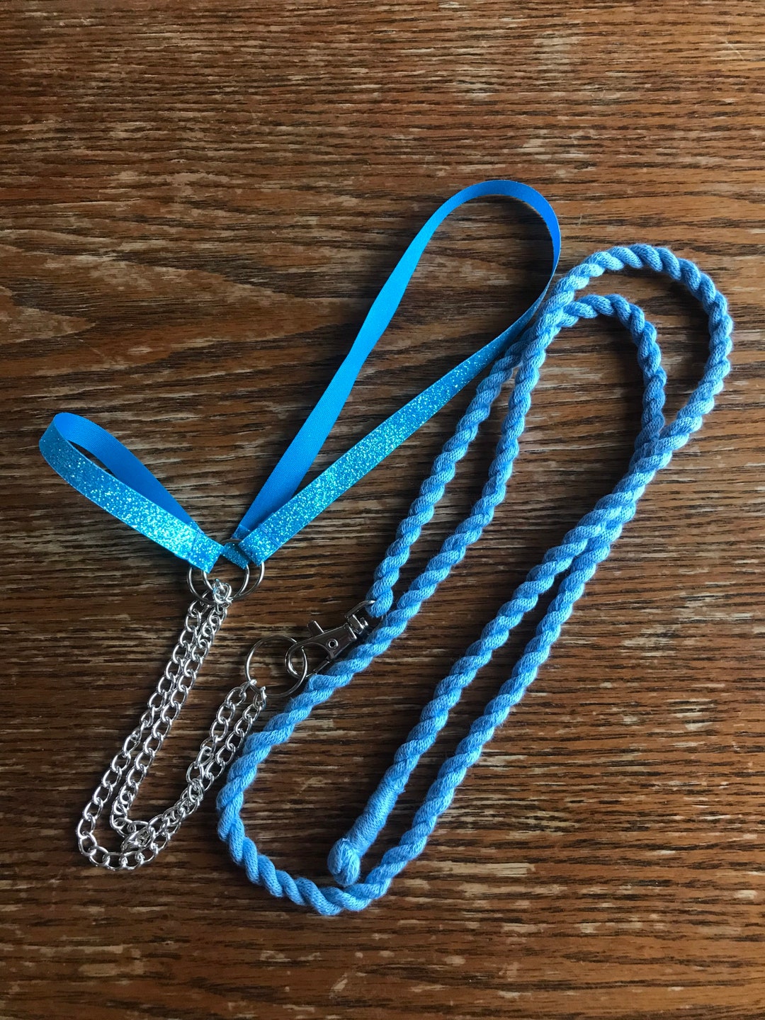 Hobby Horse Show Halter Sparkly Blue With Lead Rope, Hobby Horse Tack ...