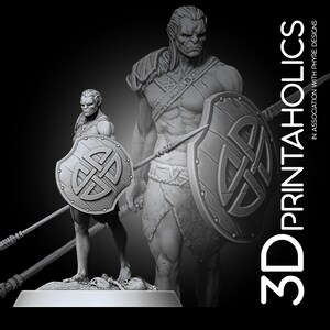 Orc - Premium Plant Based Resin 3D Printed Miniature, Tabletop Gaming ...