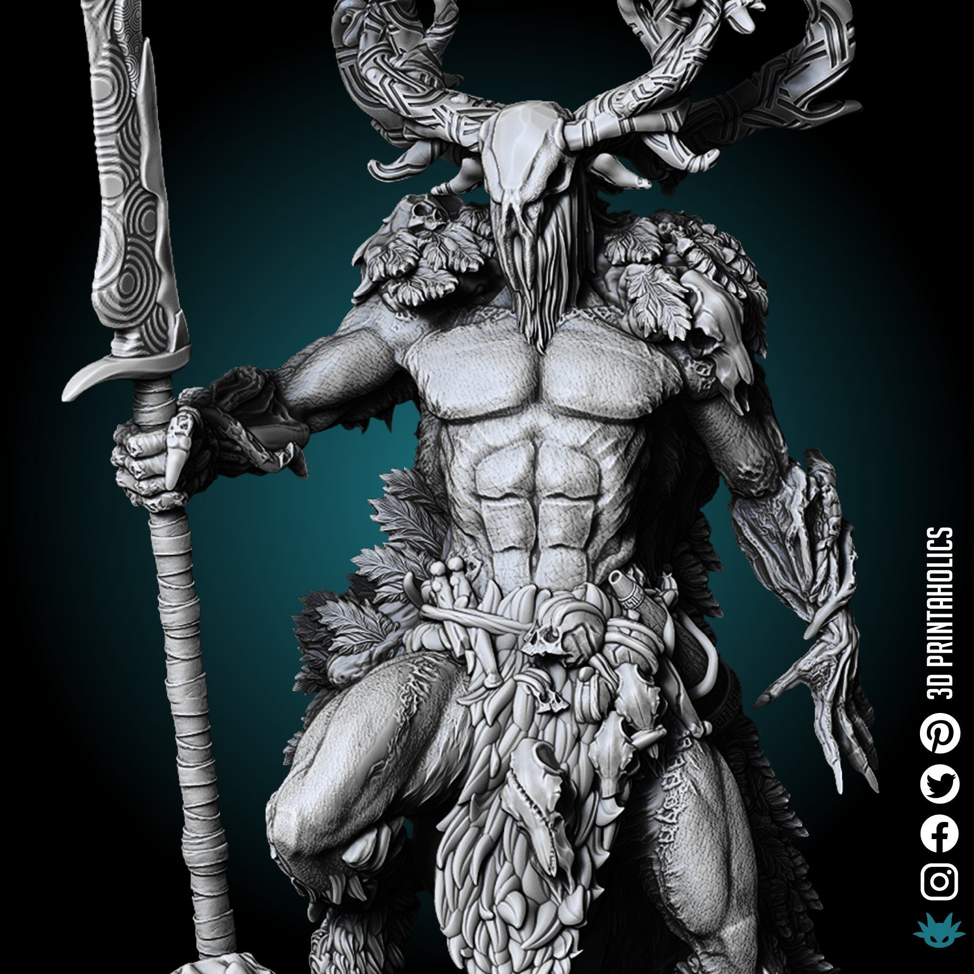 Lord of the Hunt - Premium 4k Plant Based Resin 3D Printed Miniature ...