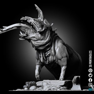 Corrupt Undead Pig - Scream - Premium Plant Based Resin 3D Printed ...