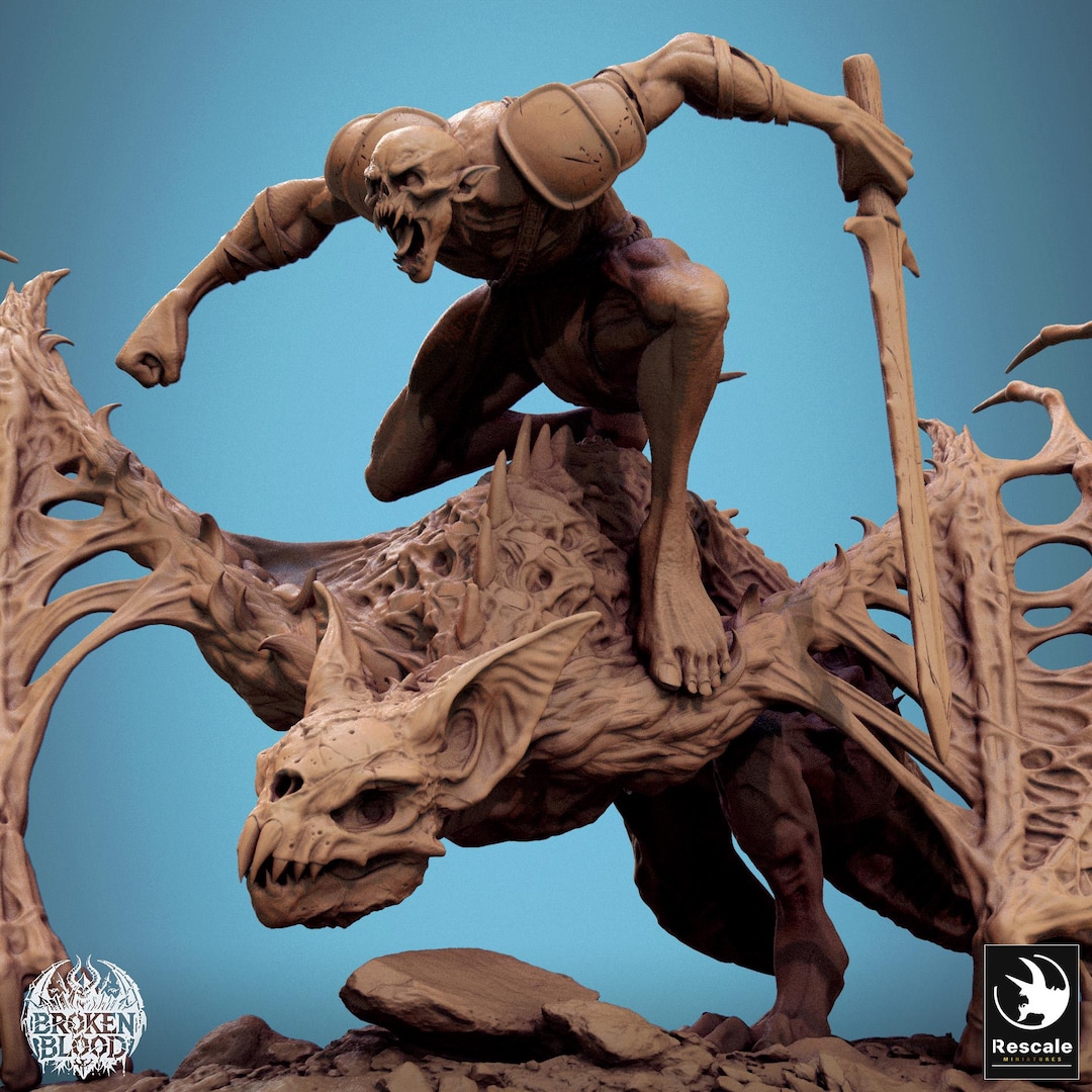Dabeath Bat Rider/no Rider - Premium 12k Quality | Highly Detailed ...