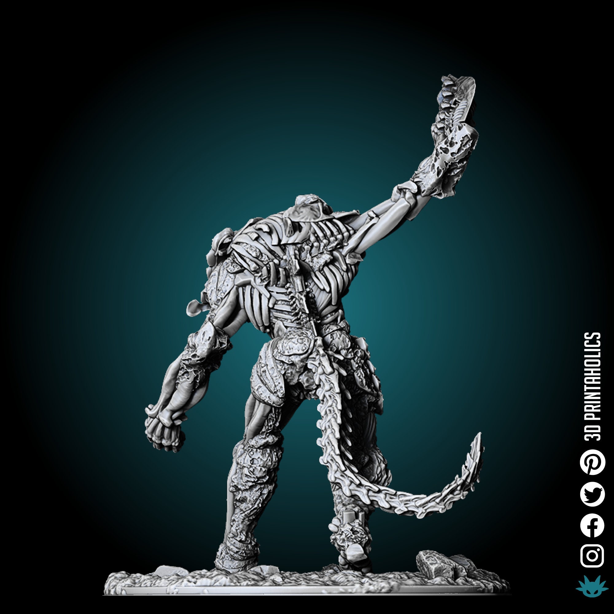 Bone Colossus Premium 4k Plant Based Resin 3D Printed - Etsy UK