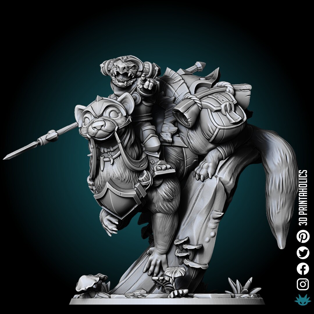 Kobold Boss - Premium Plant Based Resin 3D Printed Miniature, Tabletop ...