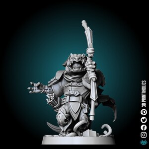 Kobold Archer Premium Plant Based Resin 3D Printed Miniature, Tabletop ...