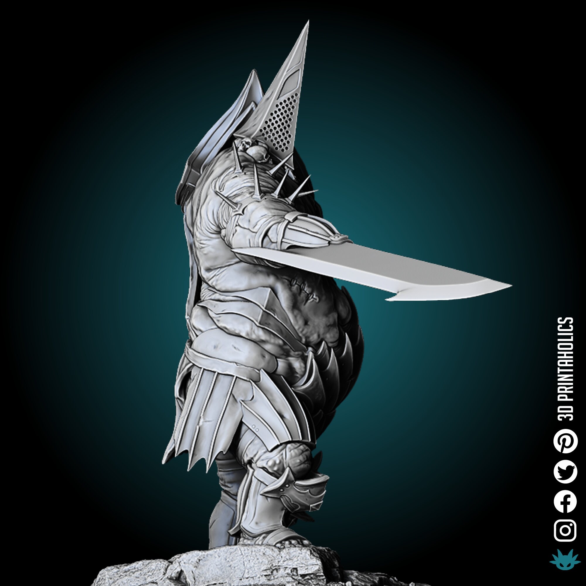 Tormentor Premium 4k Plant Based Resin 3D Printed Miniature - Etsy