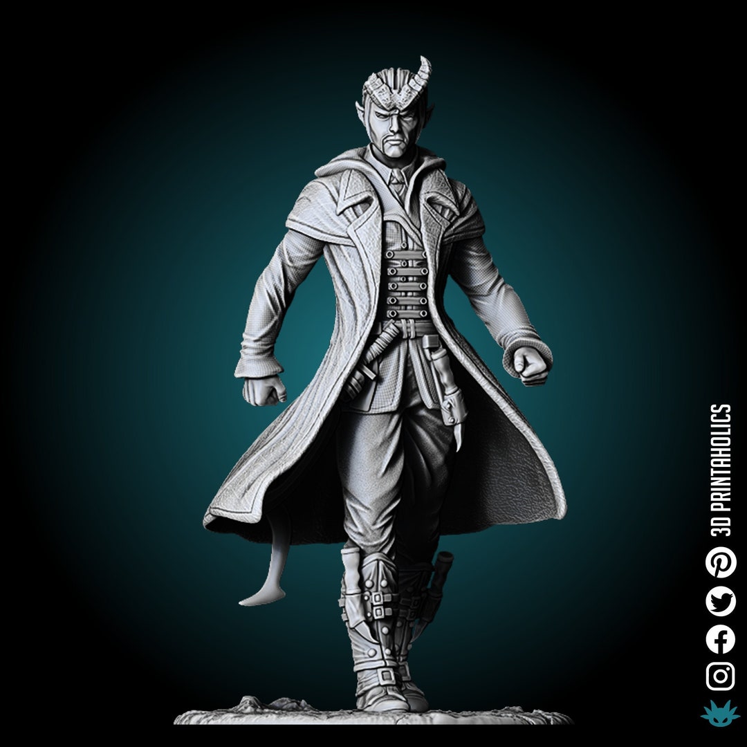 Syrus Premium 4k Plant Based Resin 3D Printed Miniature - Etsy